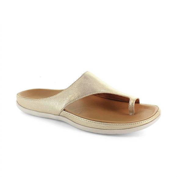 Strive | Shoes | New Strive Womens Capri Sandals In Gold Metallic ...